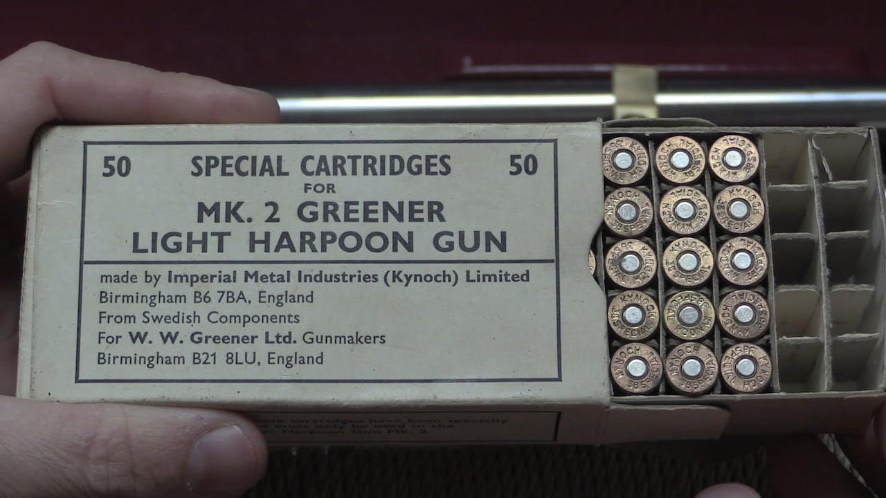 Greener Harpoon Gun - Yes, the One From Jaws - History of Weapons & War