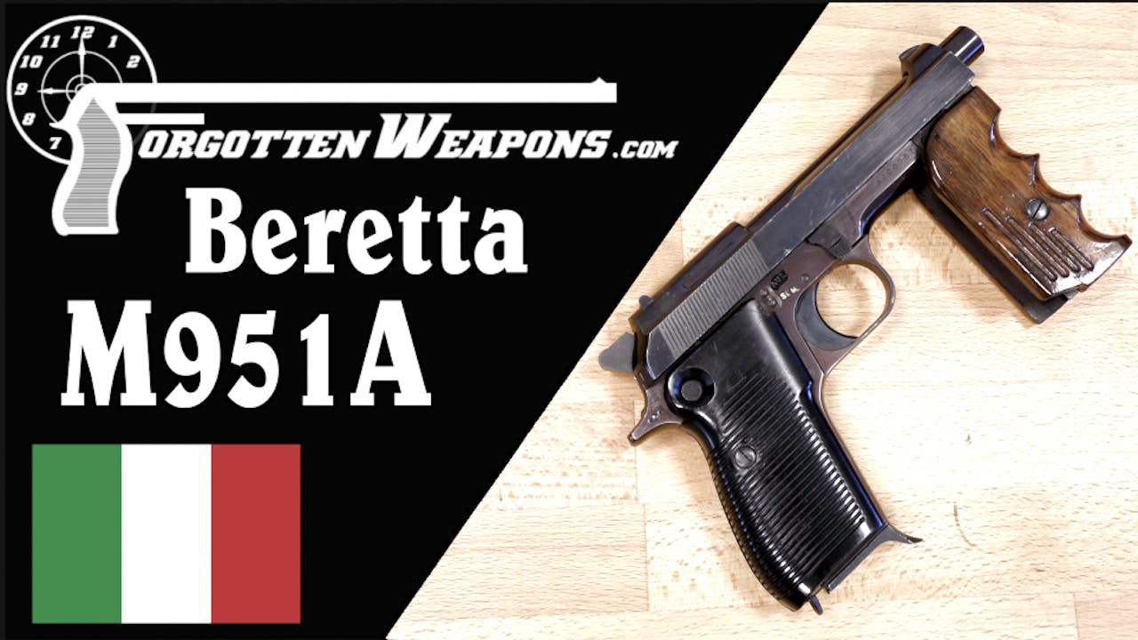 Beretta Tries a Machine Pistol: the Model 951A - History of Weapons & War
