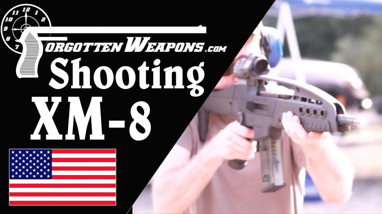 Shooting the Full Auto XM-8 Carbine - History of Weapons & War