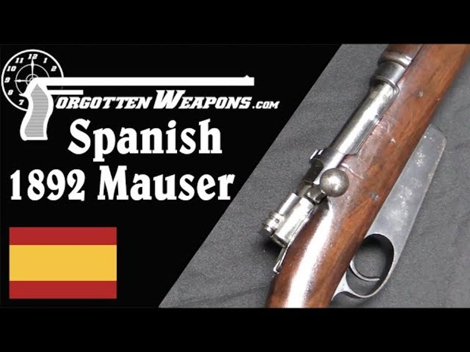 Spanish 1892: Last of the Single Stack Magazine Mausers - History of Weapons & War