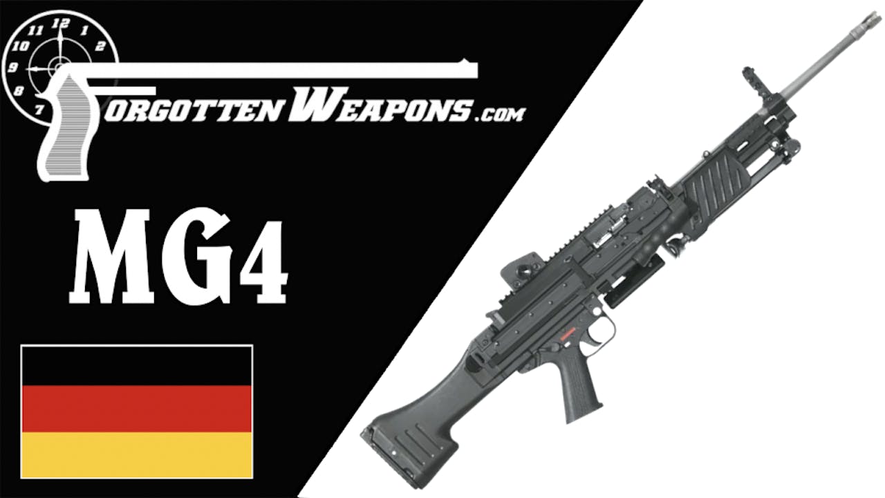 H&K MG4: Germany's New 5.56mm Squad Machine Gun - History of Weapons & War