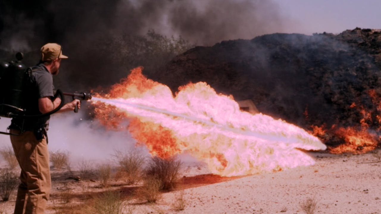 Flamethrower Q&A with Charlie Hobson - History of Weapons & War