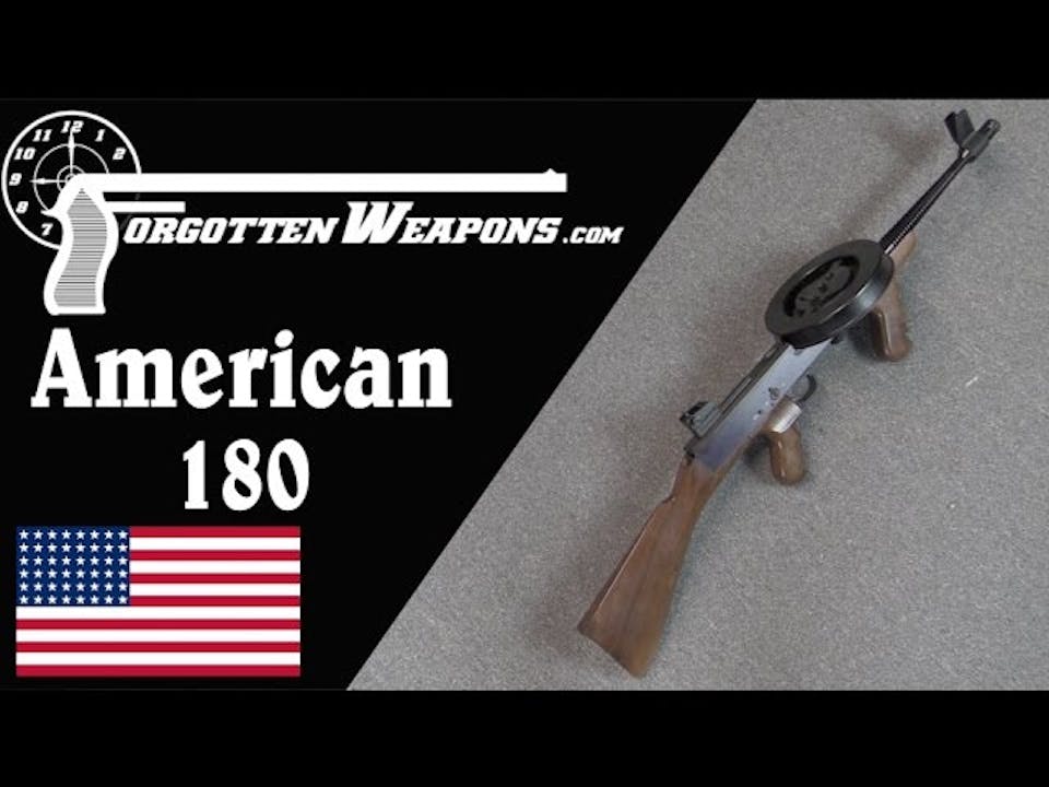A Swarm of Angry Bees: The American 180 .22LR Submachine Gun - History ...