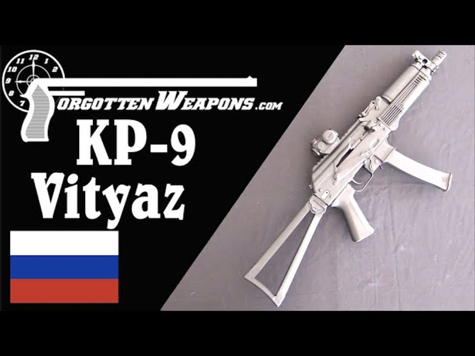 Kalashnikov USA KP-9: A Perfect Copy of the Russian Vityaz SMG - History of Weapons & War
