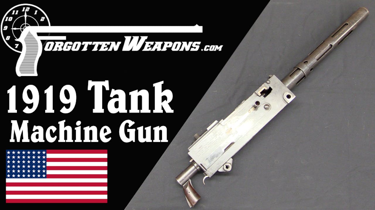 The First Browning 1919: The Automatic Tank Machine Gun - History of ...