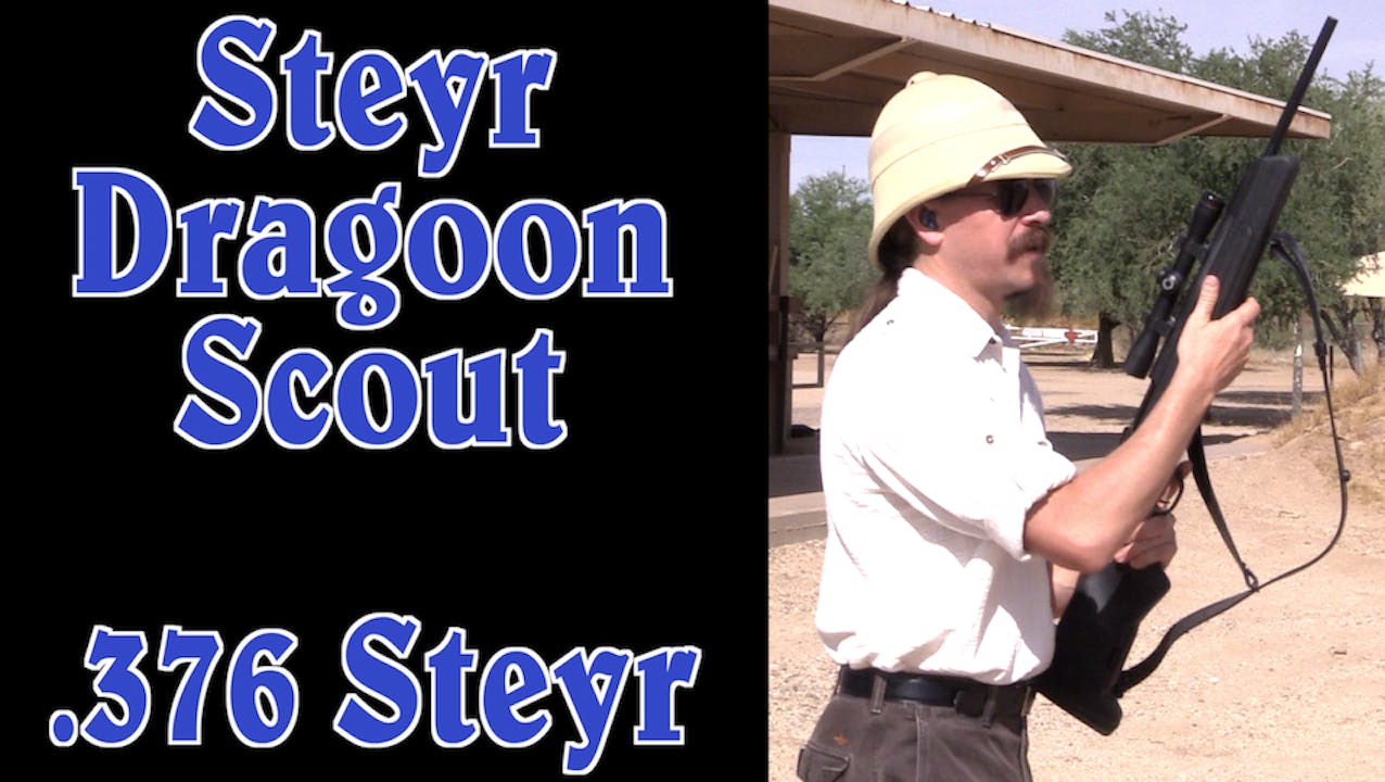 Steyr Dragoon Scout and African Big Game Cartridges: 376 Steyr 375 ...