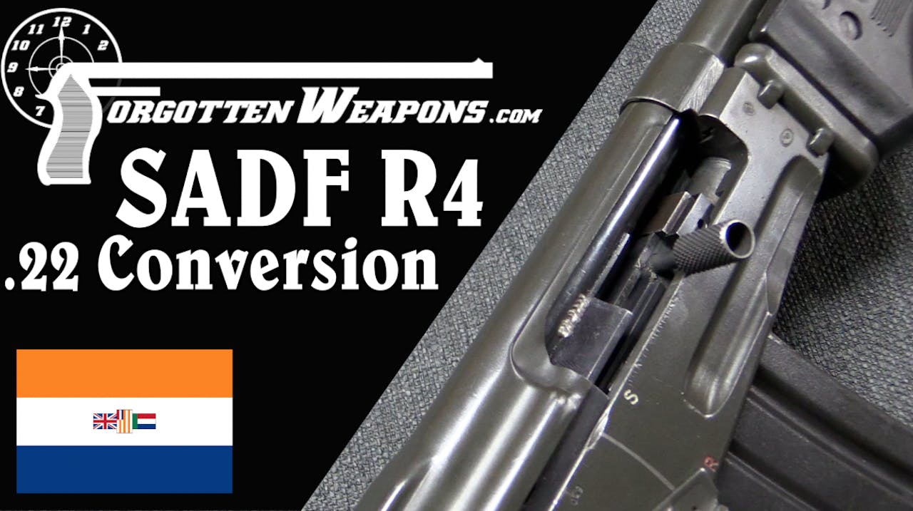 South African Army .22 Rimfire Conversion for the R4 - History of ...