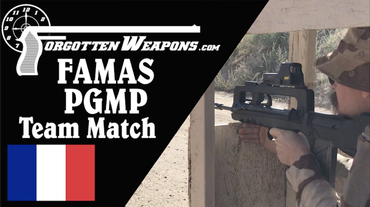 FAMAS PGMP w/ EOTech in a Team 2-Gun Match - History of Weapons & War