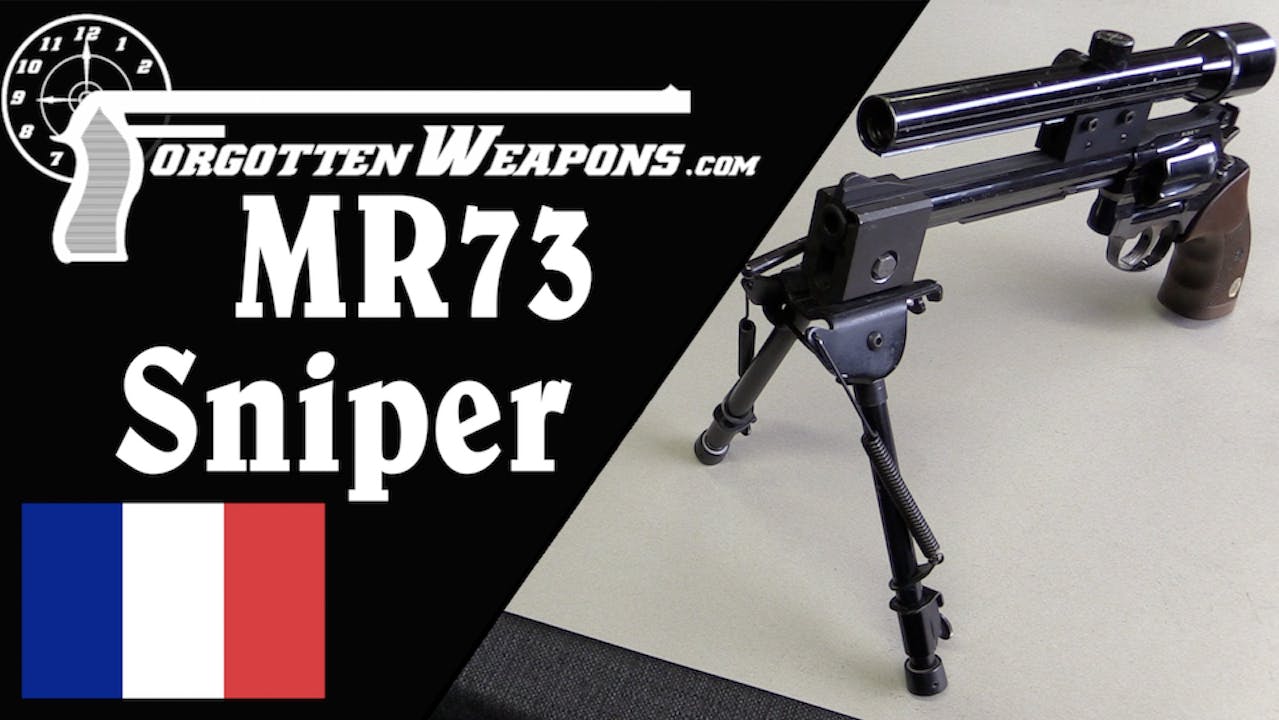 GIGN's MR73 Sniper Revolver in .357 Magnum - History of Weapons & War