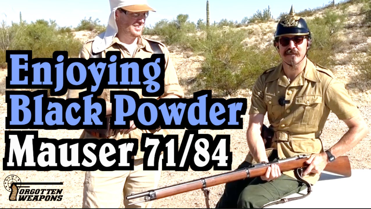 Enjoying Black Powder Episode 8: The Mauser 71/84 - History of Weapons ...