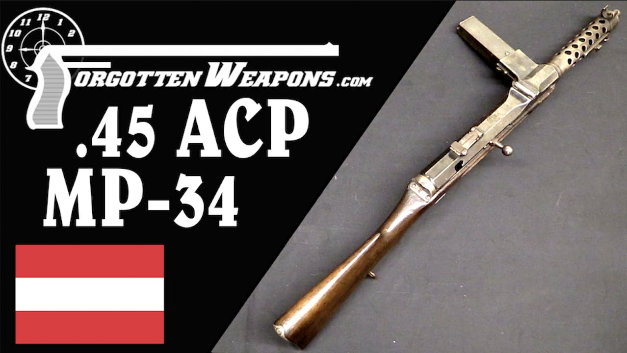 Subguns for South America: the Steyr-Solothurn MP-34 in .45ACP ...