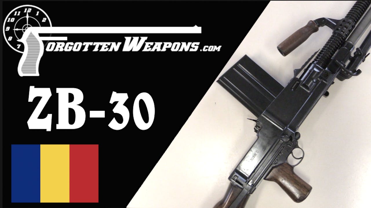 Romanian ZB-30 LMG: Improving the Already-Excellent ZB-26 - History of ...