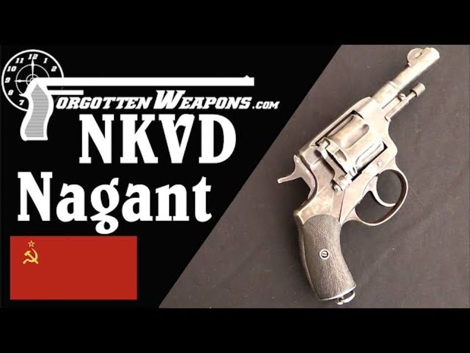NKVD Officer's Model Nagant Revolver - History of Weapons & War