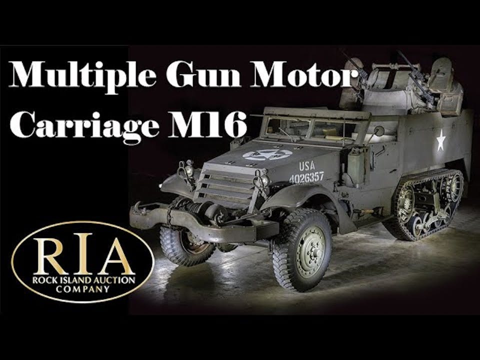 Inside the Chieftain's Hatch: M16 MGMC - History of Weapons & War