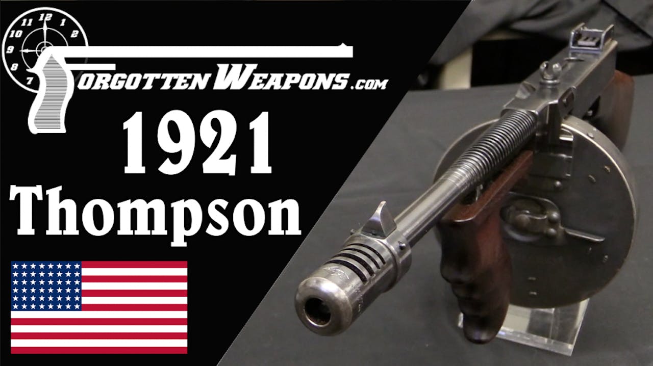 Thompson 1921: The Original Chicago Typewriter - History of Weapons & War