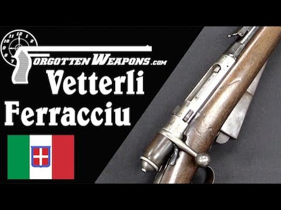 Vetterli-Ferracciu for the Italian Navy - History of Weapons & War