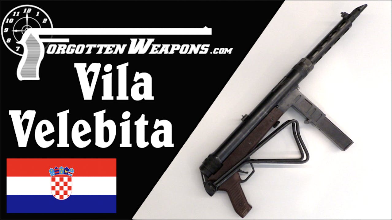 Vila Velebita: Croatian Submachine Gun Made in a Shed - History of ...