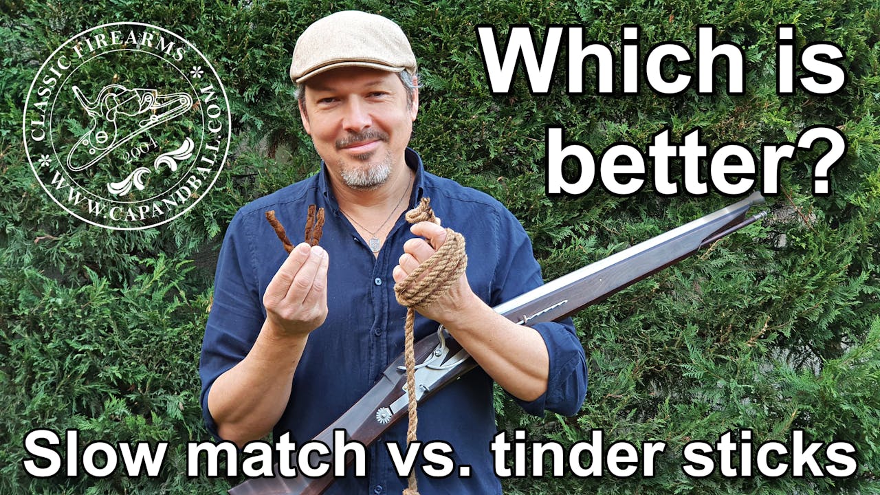 Which is better for a snap matchlock? Tinder sticks vs slow match ...