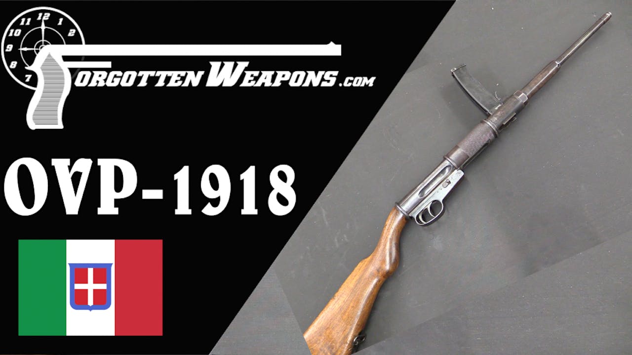 OVP 1918: Italy's first WW1 Submachine Gun - History of Weapons & War