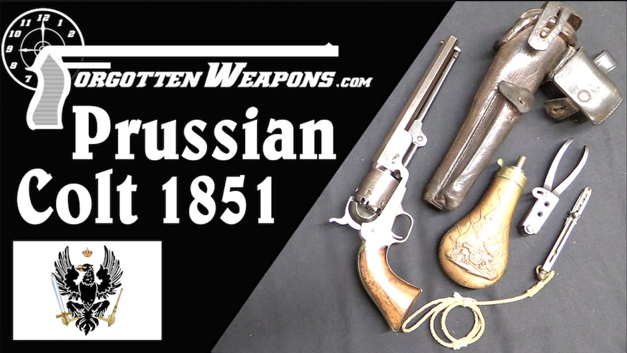 Königliche Marine (Prussian Navy) Colt 1851 Rig - History of Weapons & War