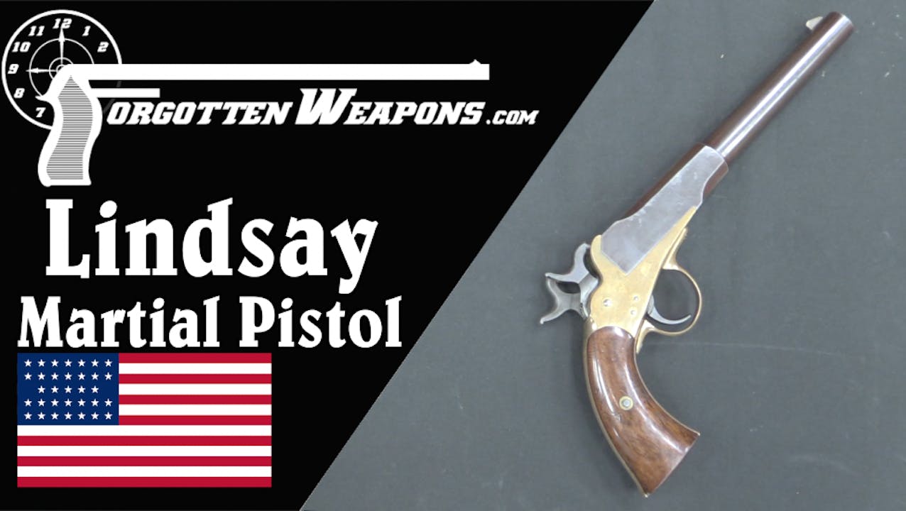 Lindsay's "Young American" Martial Two-Shot Pistol - History of Weapons ...