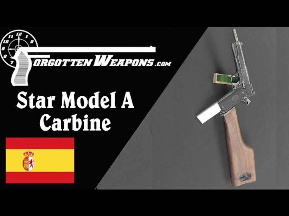 Star Model A Carbine - History of Weapons & War