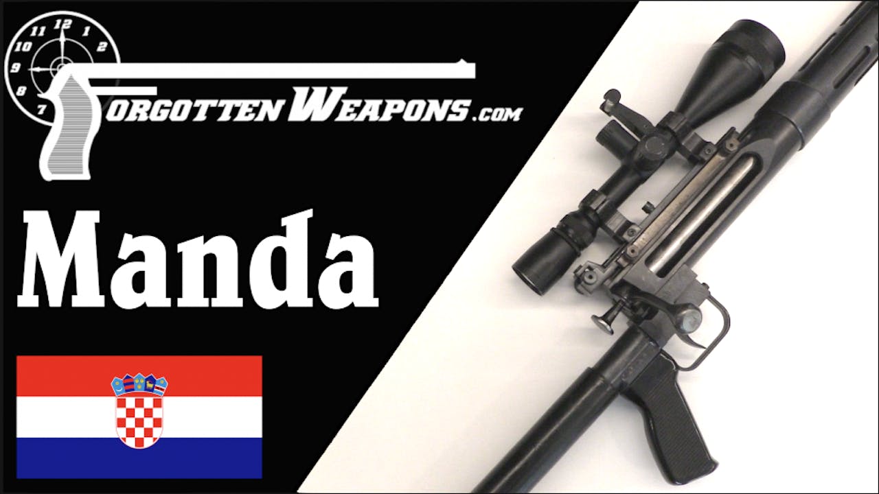 The Manda: Croatia's Minimalist .50 BMG - History of Weapons & War