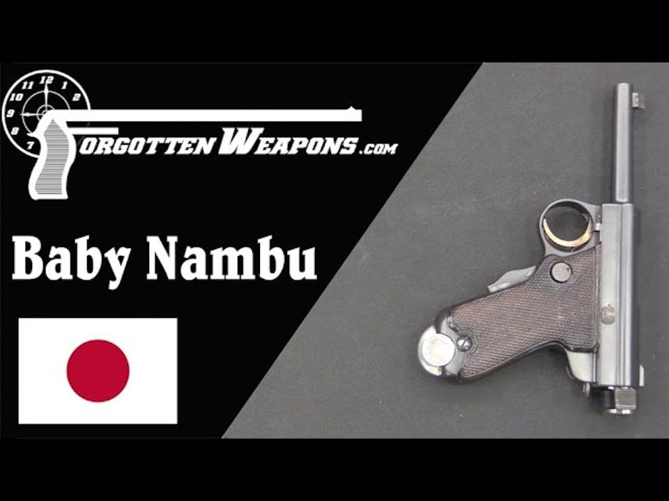 A Japanese Officer's Pistol: The Baby Nambu - History of Weapons & War