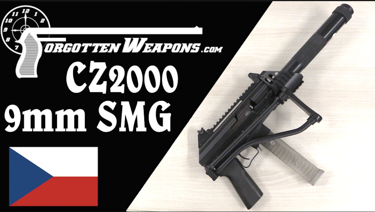 The CZ-2000 as a 9mm SMG Prototype - History of Weapons & War