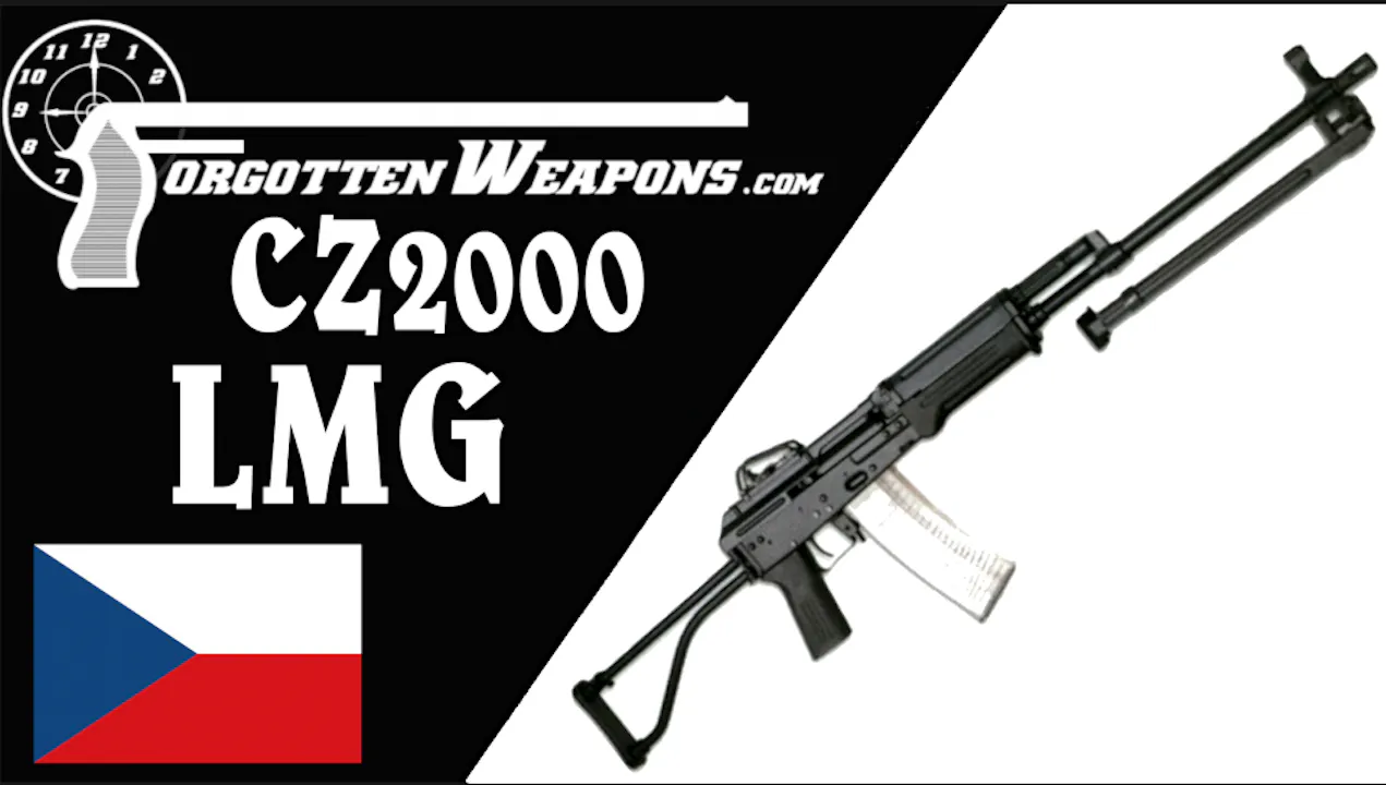 The Czech Unicorn LMG: A Squad Support CZ-2000 - History of Weapons & War
