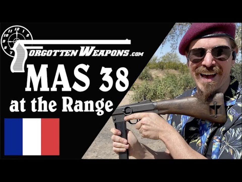 MAS 38 at the Range - Finally! - History of Weapons & War