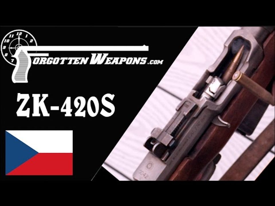 Czech M14: The ZK-420S Battle Rifle - History of Weapons & War