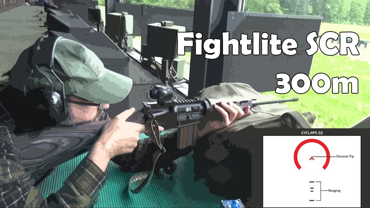Fightlite SCR First Impressions At 300m - Bloke on the Range - History ...