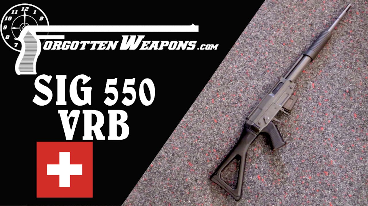 SIG's Pump Action 550 Rifle: the 550 VRB - History of Weapons & War