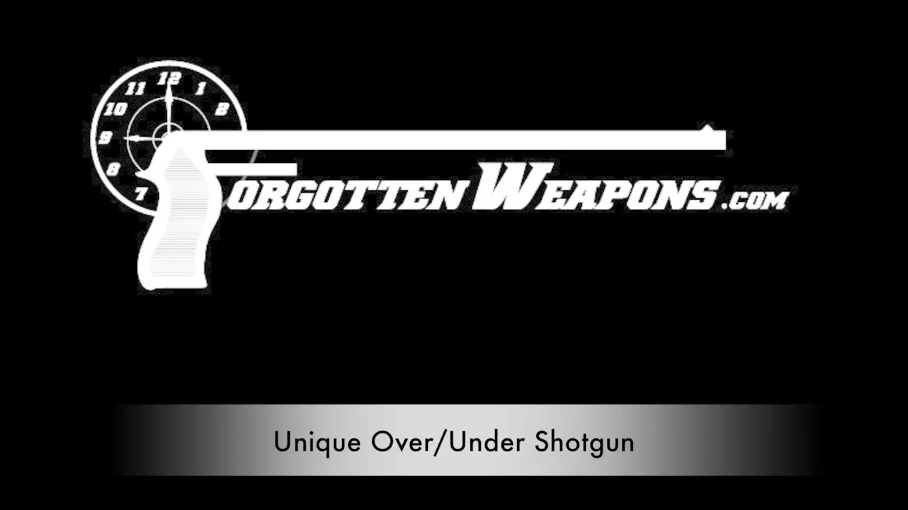 Most Unusual Over/Under Shotgun I've Seen - History of Weapons & War