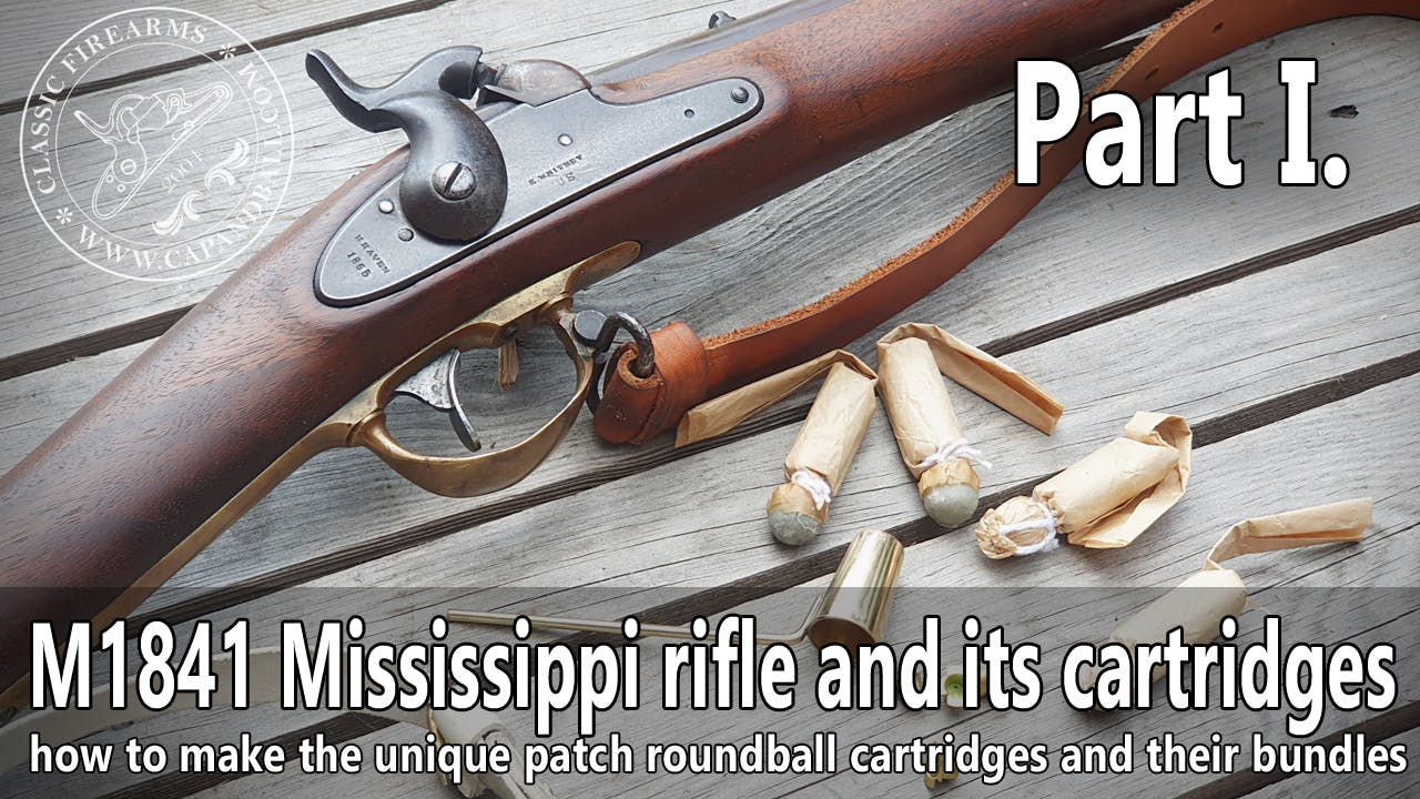 Shooting an original M1841 Mississippi rifle with its original ...