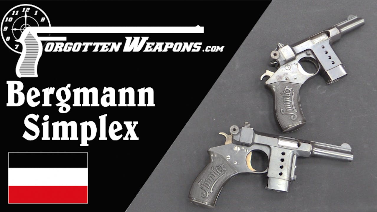 Bergmann Simplex Pocket Pistols - History of Weapons & War
