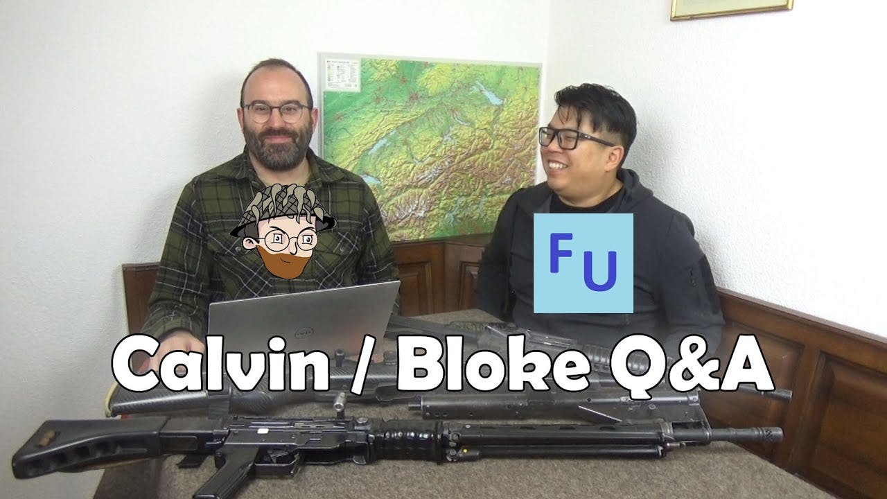 Firepower United: Calvin and Bloke Q&A - History of Weapons & War