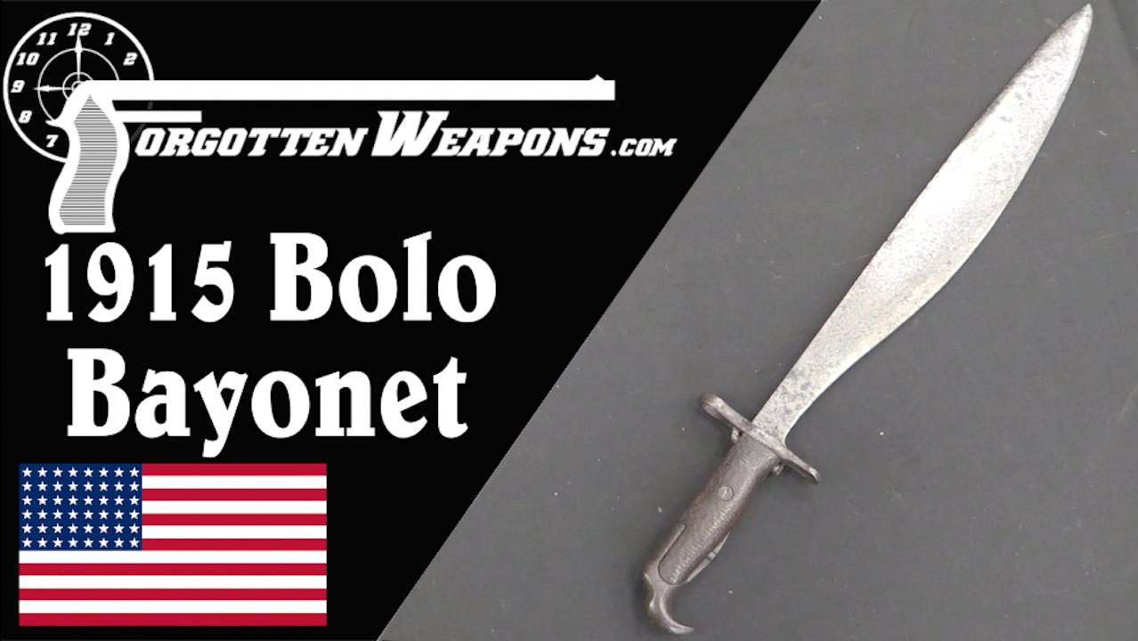 US M1915 Bolo Bayonet - Dual Purpose Gear That Worked! - History of ...