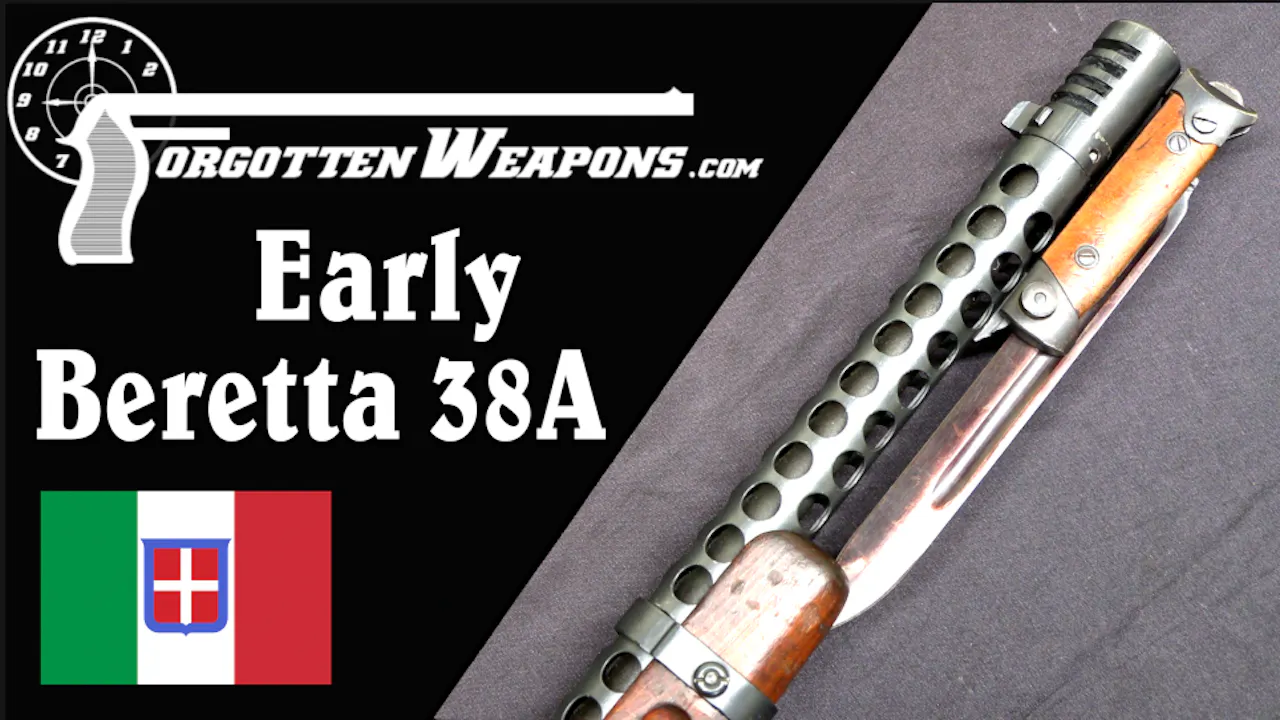 Berettas With Bayonets: The Very Early Model 38A SMG - History of ...
