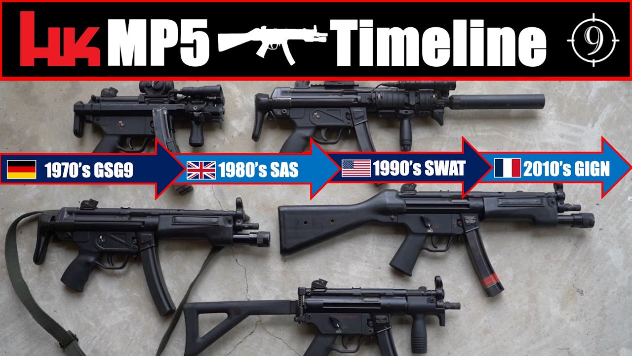 H&K MP5 🇩🇪 from 1966 to TODAY. - History of Weapons & War