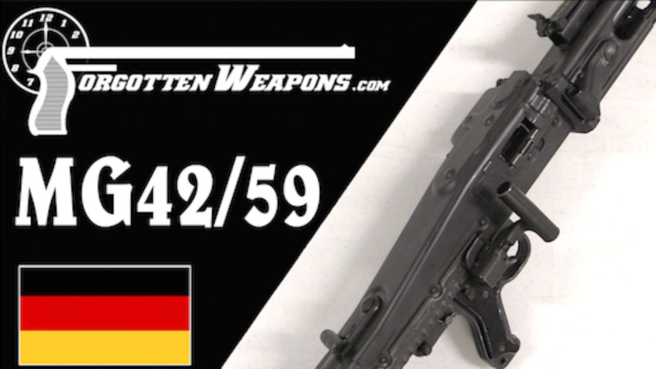 Rheinmetall MG42/59: The Slow-Fire Commercial MG42 - History of Weapons ...