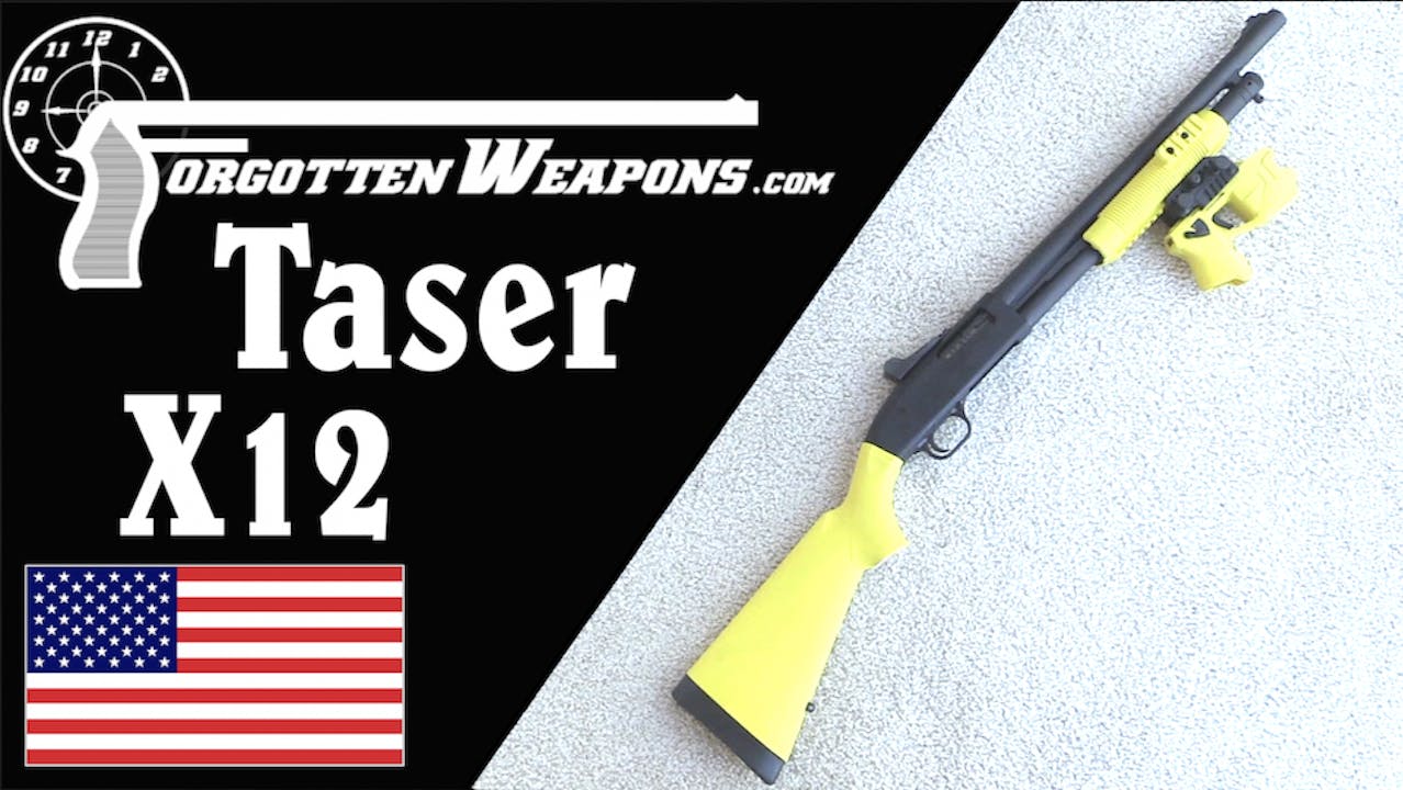 Taser X12 XREP: A Taser in a Shotgun Shell - History of Weapons & War