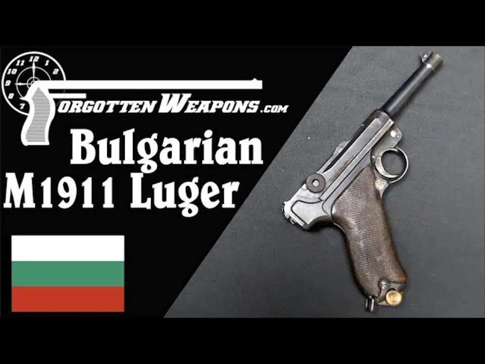 Bulgarian M1911 Luger - History of Weapons & War