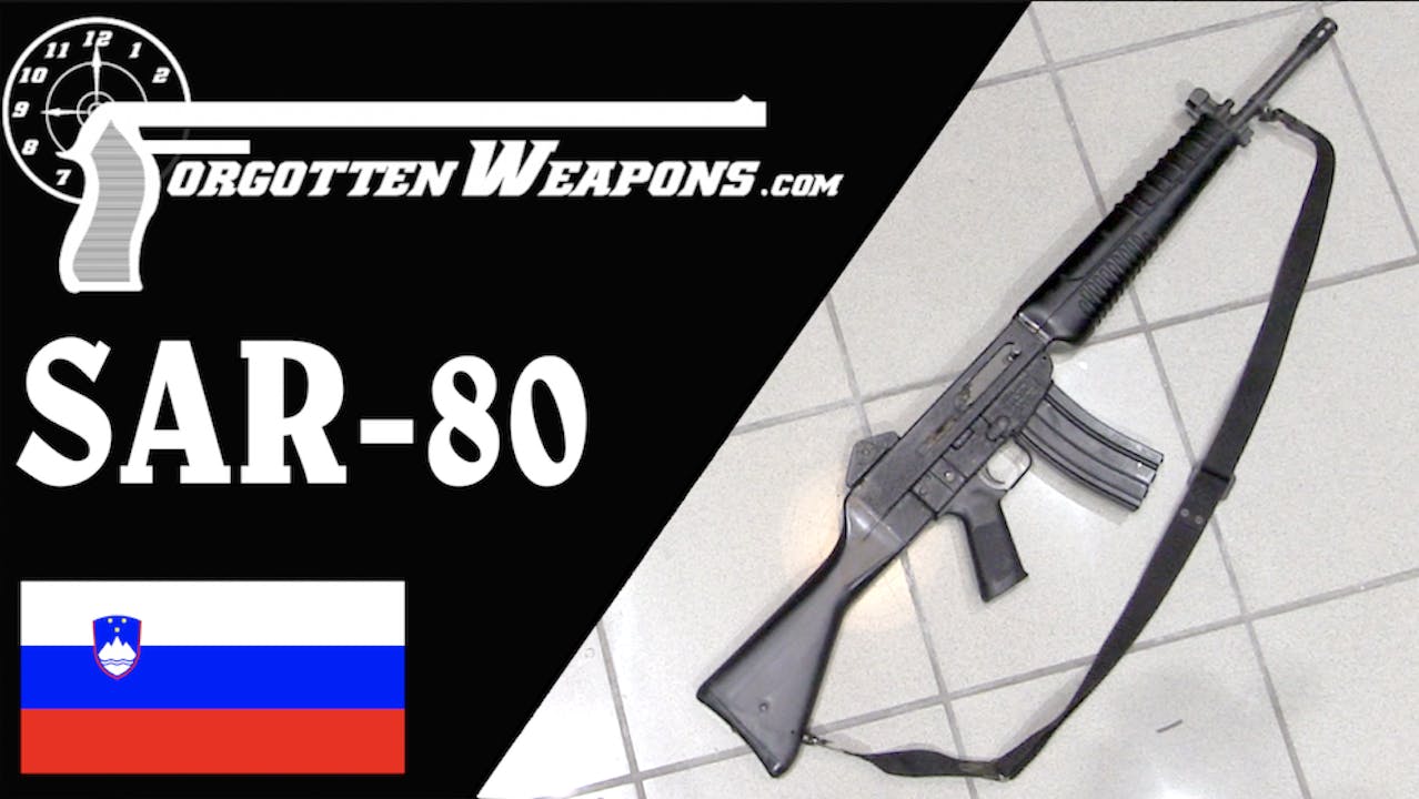 Slovenian SAR80: Sterling Out-Simplifies the AR-180 - History of ...