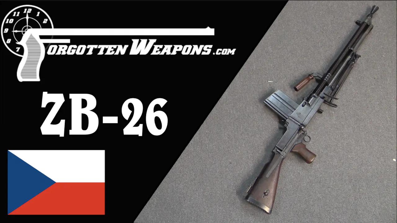 ZB26: The Best of the Light Machine Guns - History of Weapons & War