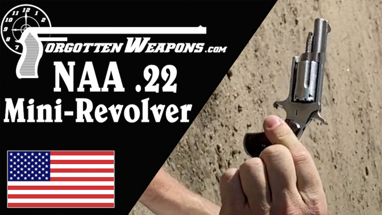 NAA .22 Magnum Mini-Revolver at the BUG Match - History of Weapons & War