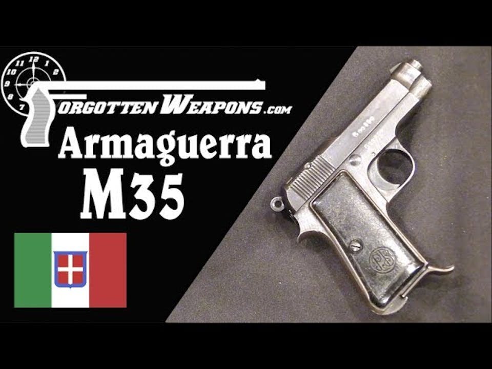 Armaguerra Last-Ditch M35 Pistol - History of Weapons & War