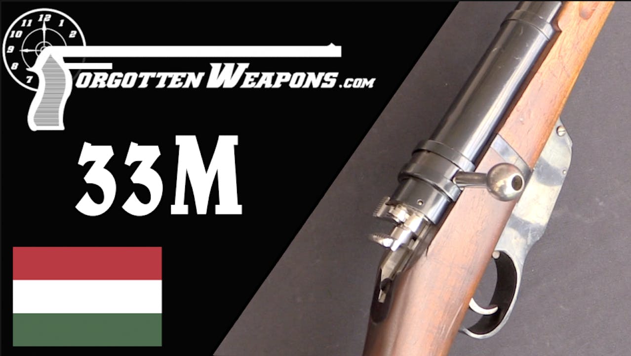 Prototype Hungarian 33M Bolt Action Rifle - History of Weapons & War