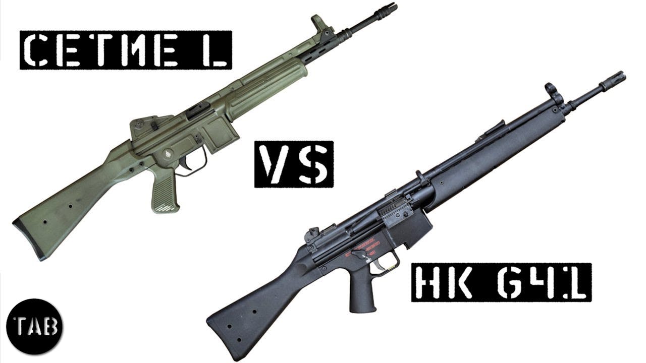 Roller-Delayed 5.56 Rifles CETME L VS. Heckler & Koch G41 - History of ...